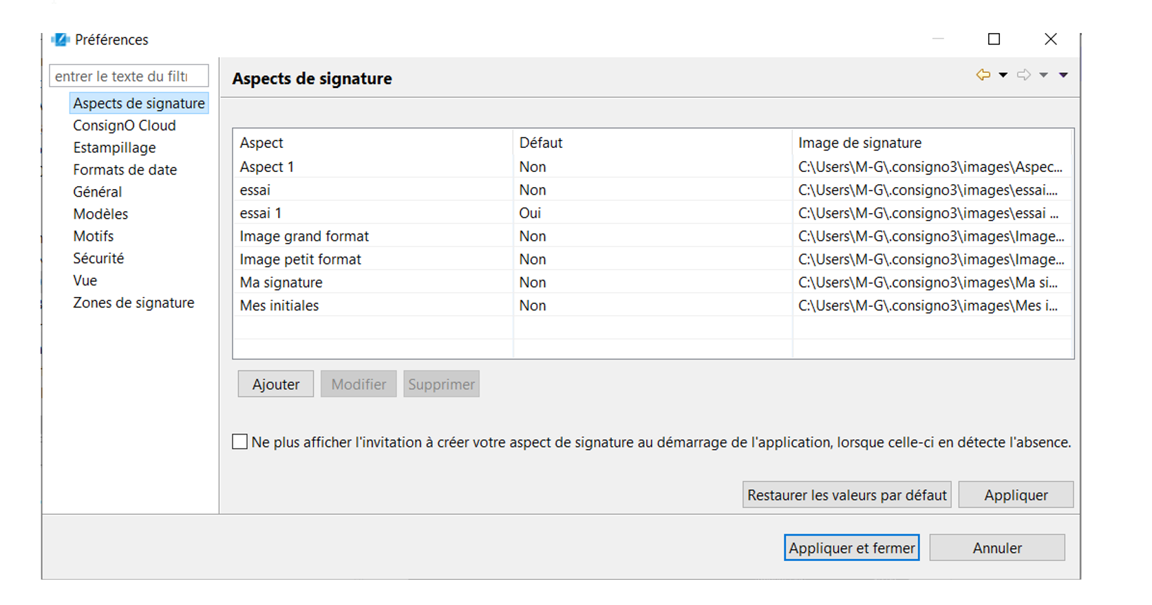 Guide utilisateur de ConsignO Desktop - Notarius Support