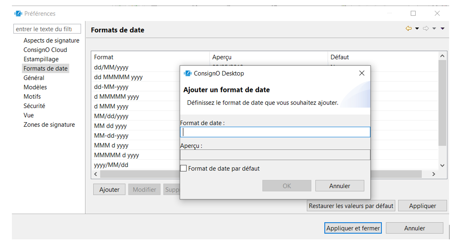 Guide utilisateur de ConsignO Desktop - Notarius Support