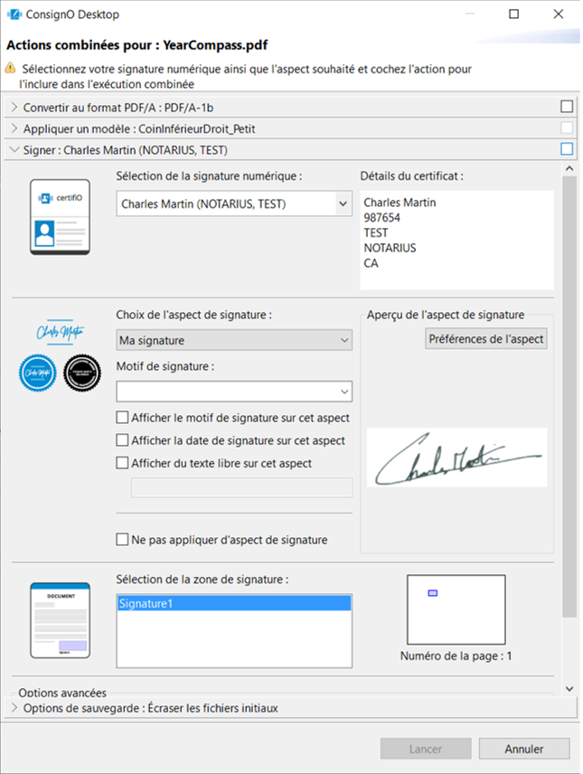 Guide utilisateur de ConsignO Desktop - Notarius Support
