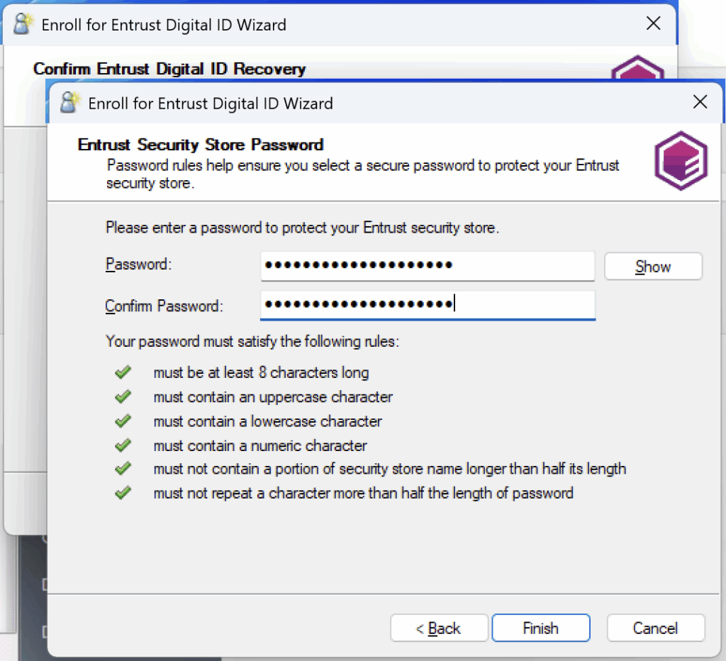Activate a digital signature CertifiO Desktop through the Entrust Client - Notarius Support