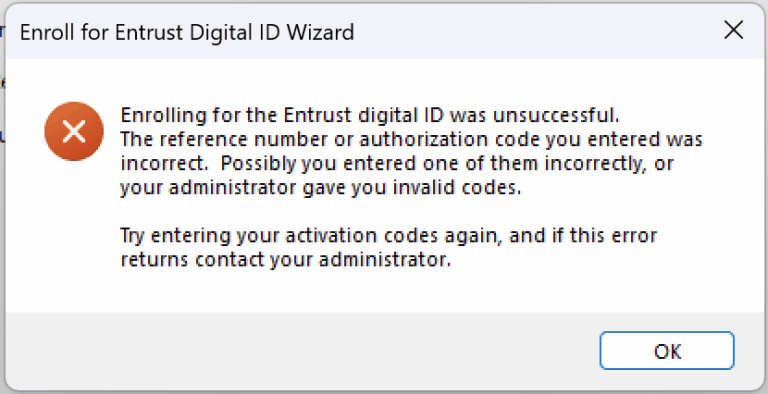 Activate a digital signature CertifiO Desktop through the Entrust ...