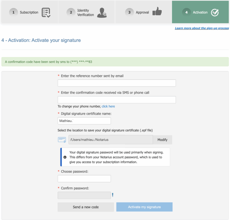 Recover a CertifiO Desktop digital signature - Notarius Support