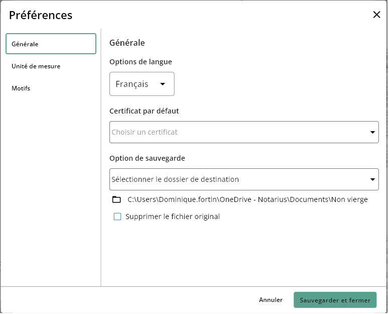 Guide utilisateur de ConsignO Desktop 4.0 Beta - Notarius Support