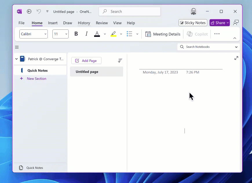 Windows OneNote - Sign out - Notarius Support Windows OneNote - Sign out - Notarius Support